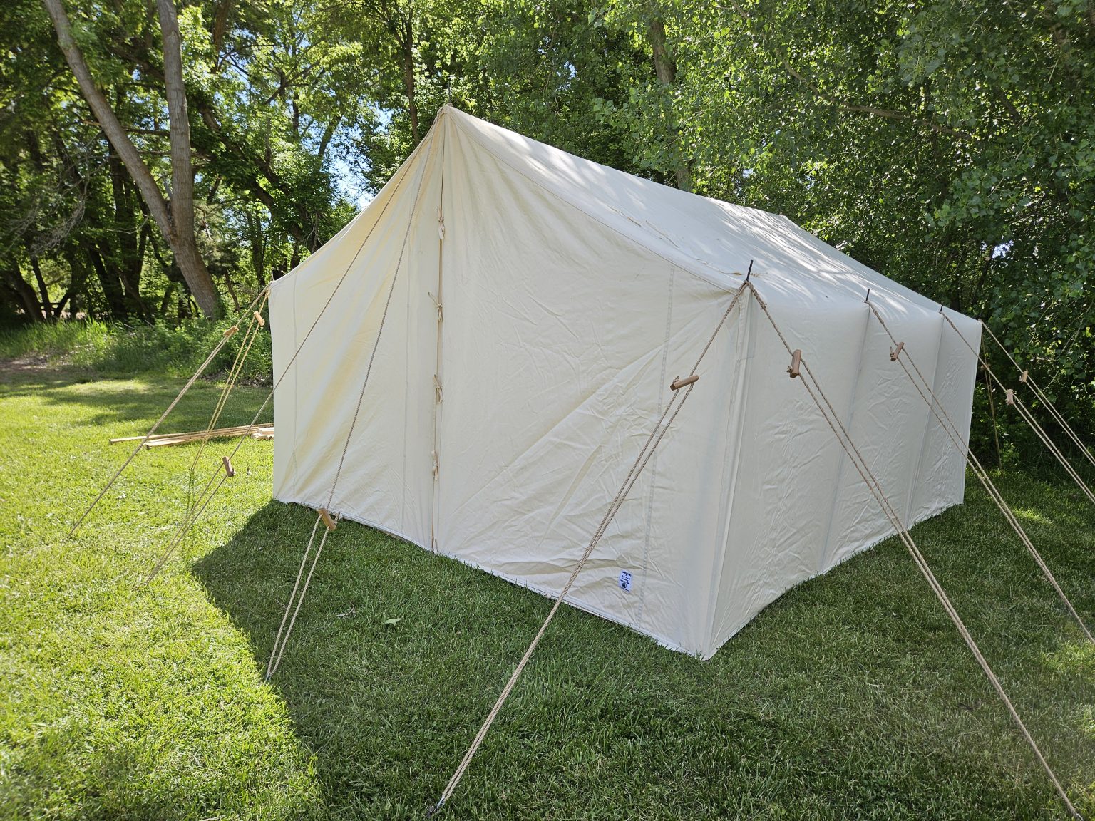 Durable Canvas Wall Tent | Red Hawk Trading