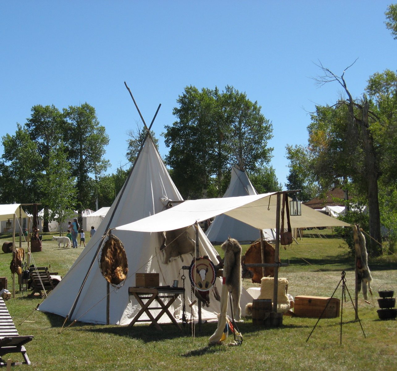 Authentic & Durable Canvas Tipis | Red Hawk Trading